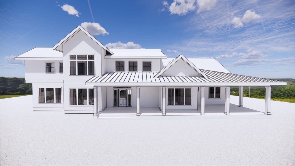 Modern Farmhouse 2 Story Plans 200 - Ware Design Build